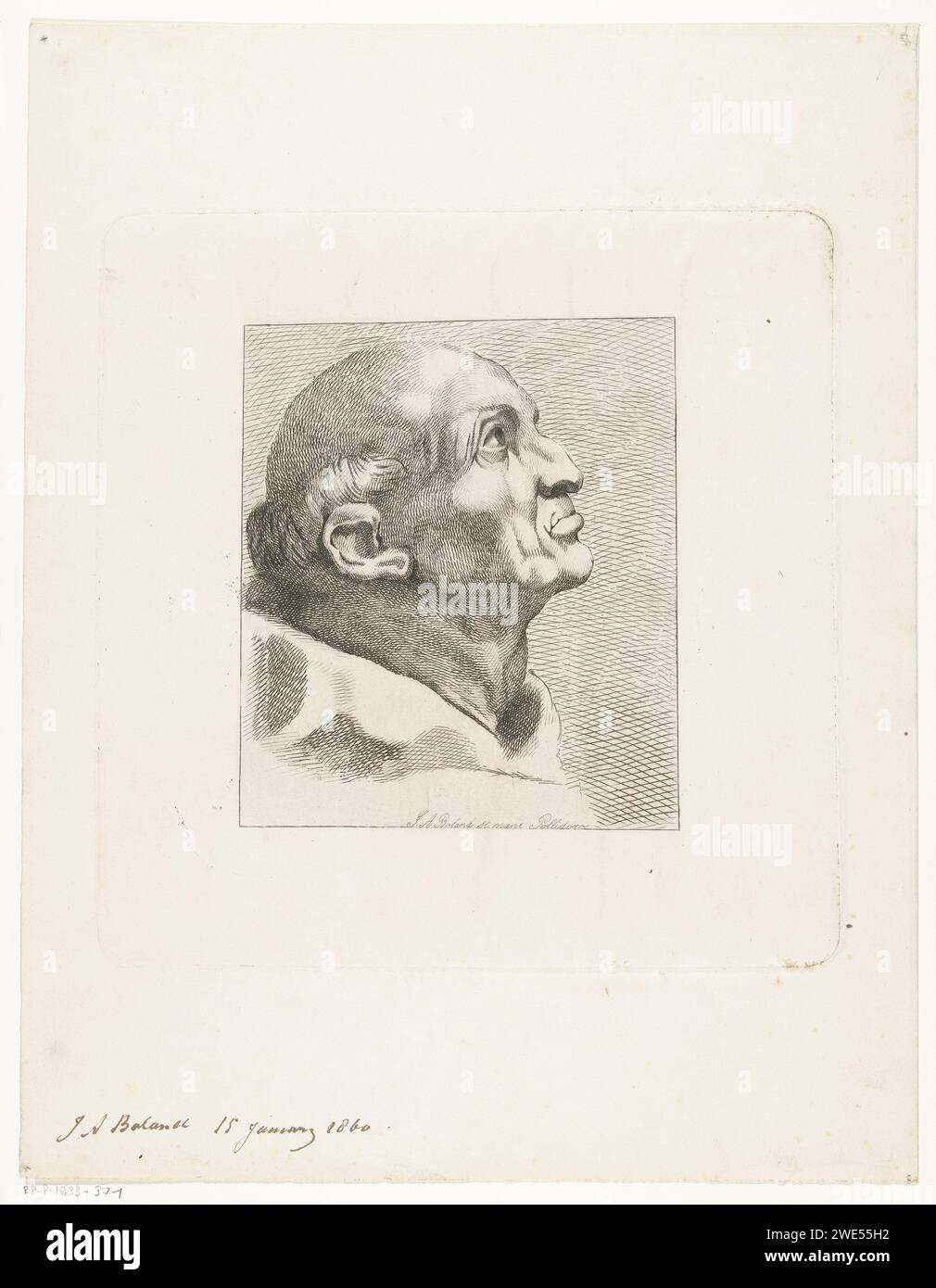 Tonsure head monk hi-res stock photography and images - Alamy