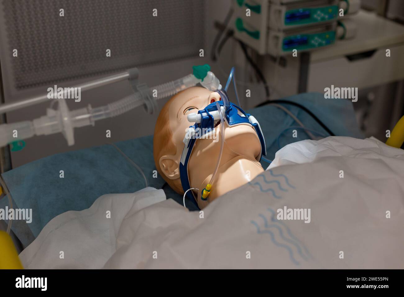 Practice medical hospital cpr hospital medical equipment hi-res stock ...