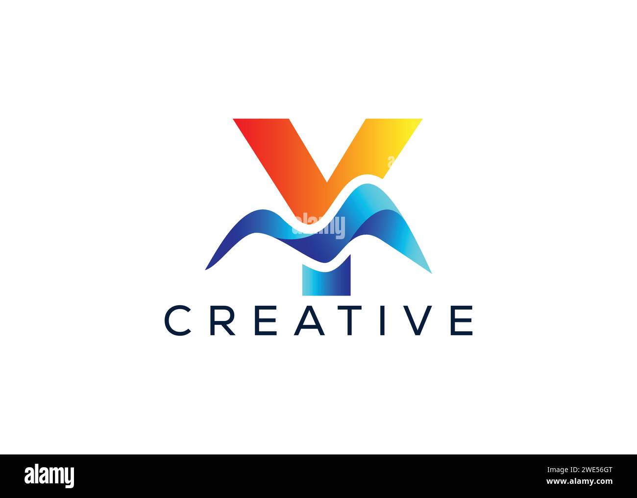 Y mountain logo Stock Vector Images - Alamy