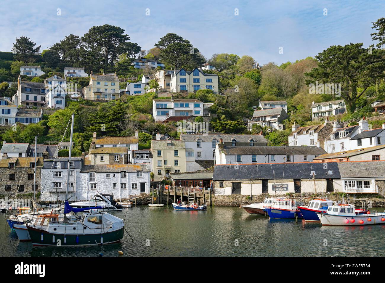 England, Cornwall County, South Coast, Polperro Stock Photo - Alamy