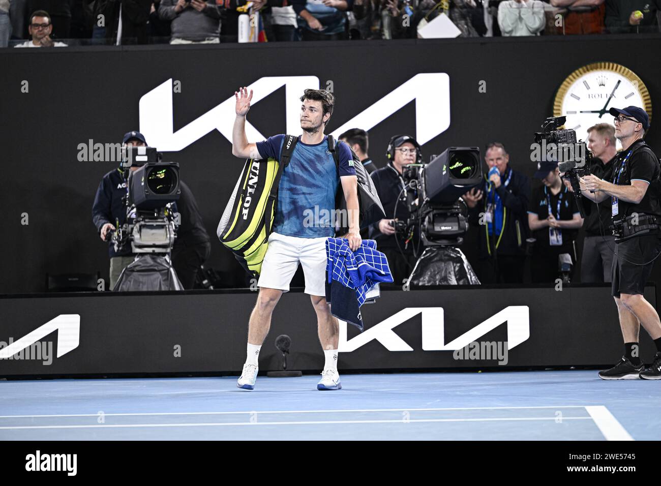 Miomir Kecmanovic during the Australian Open 2024, Grand Slam tennis ...