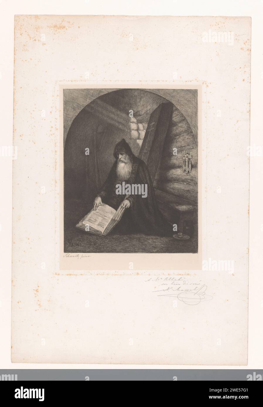 Hermit kneeling hi-res stock photography and images - Alamy