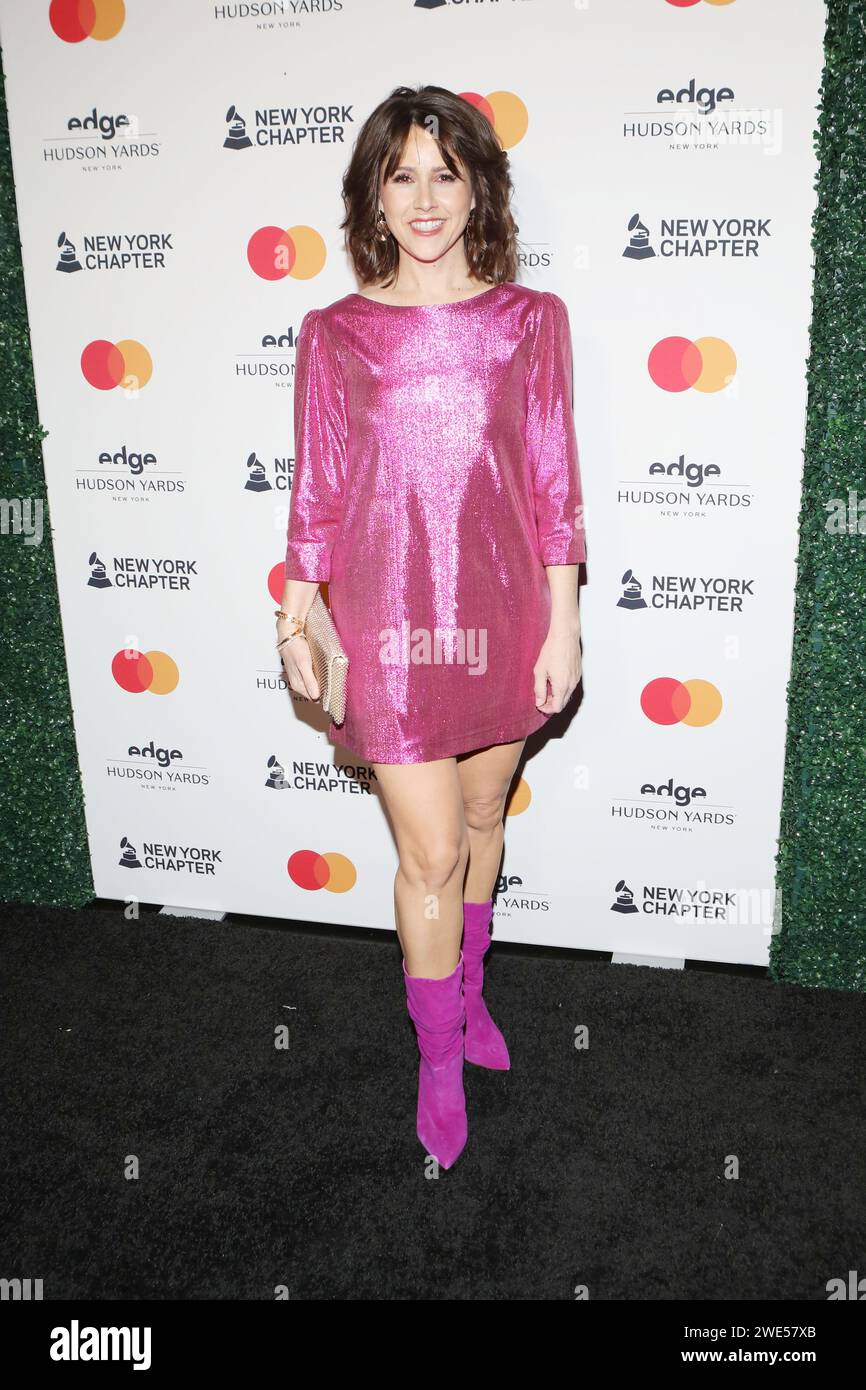 New York, United States. 22nd Jan, 2024. Alli Mauzey during the 2024 ...