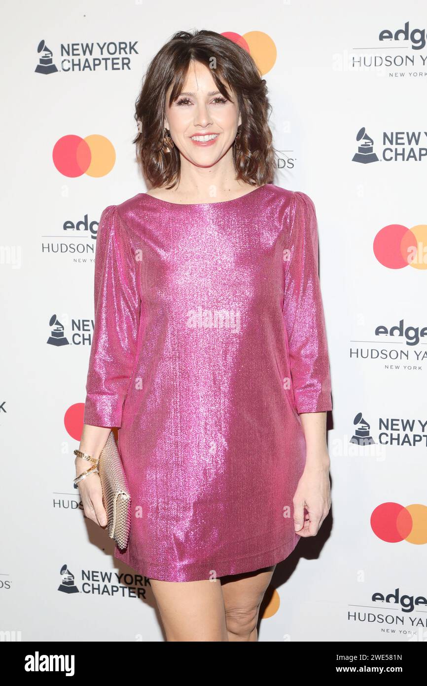 New York, United States. 22nd Jan, 2024. Alli Mauzey during the 2024 ...