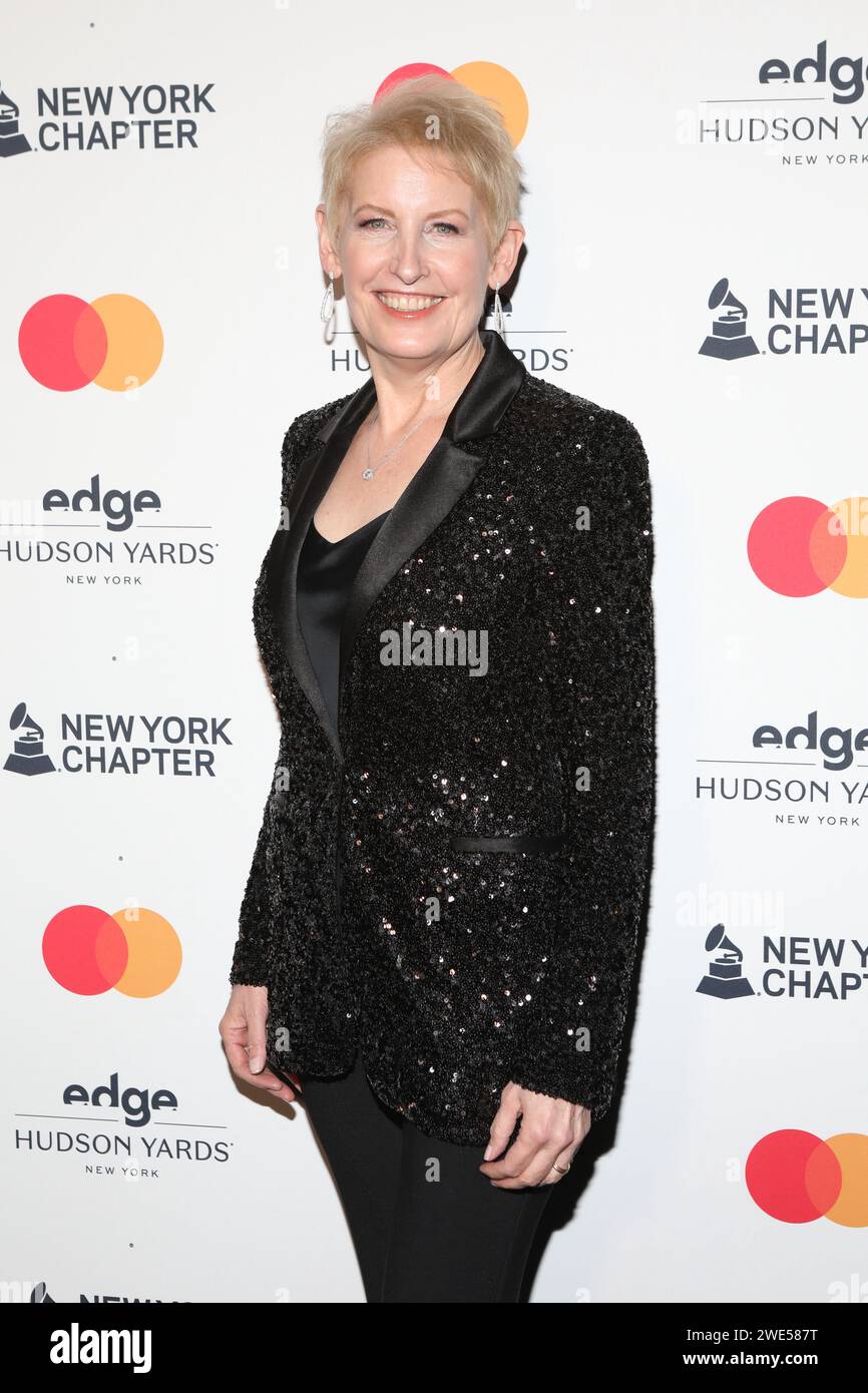 New York, United States. 22nd Jan, 2024. Liz Calloway during the 2024 ...