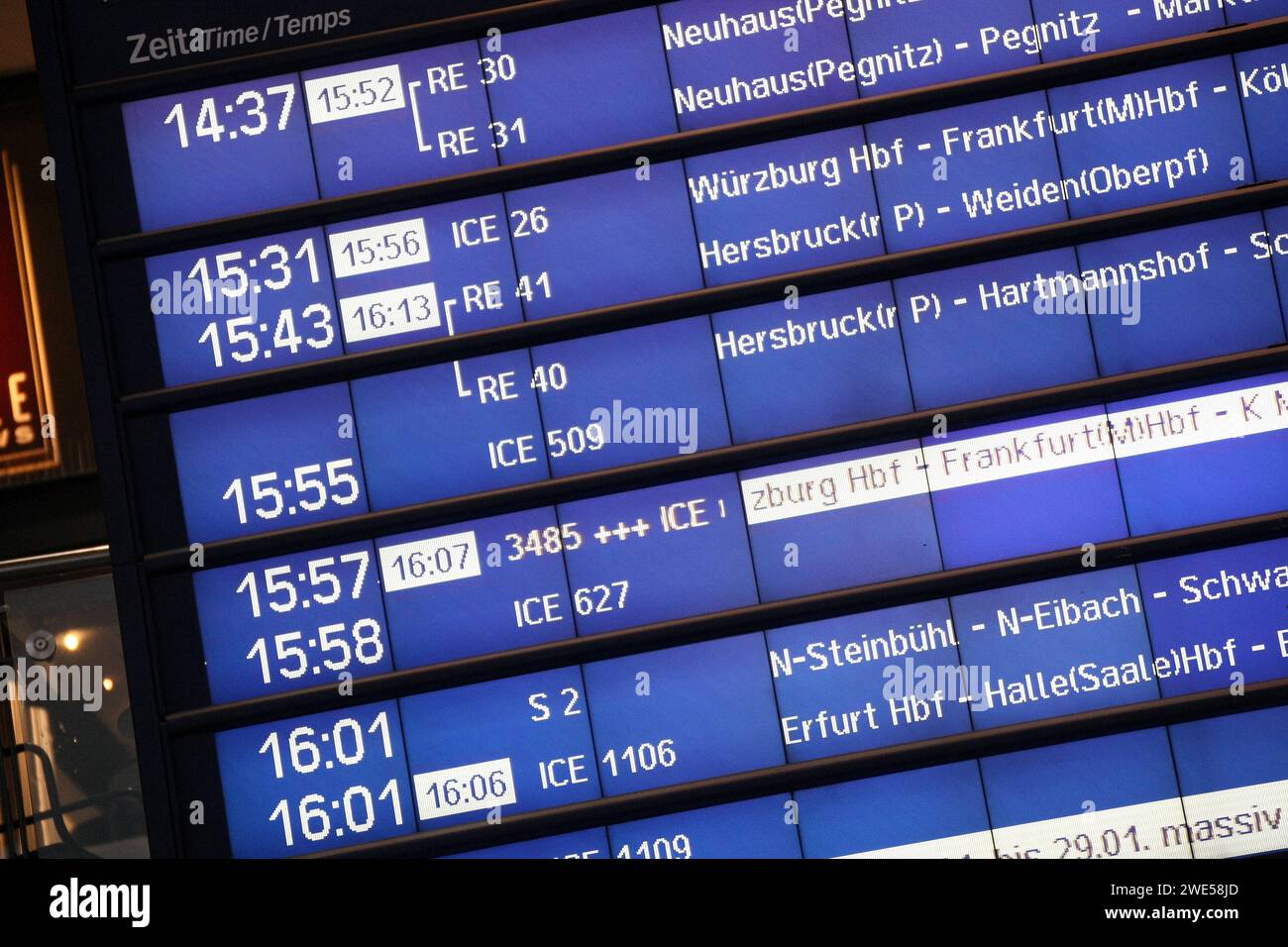 Die GDL hat kurzfristig einen weiteren flächendeckenden Streik im ...