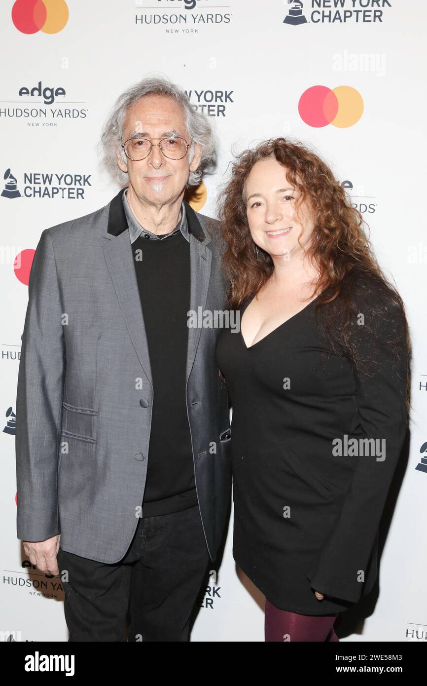 New York, United States. 22nd Jan, 2024. Steve Rosenthal and Jennifer ...