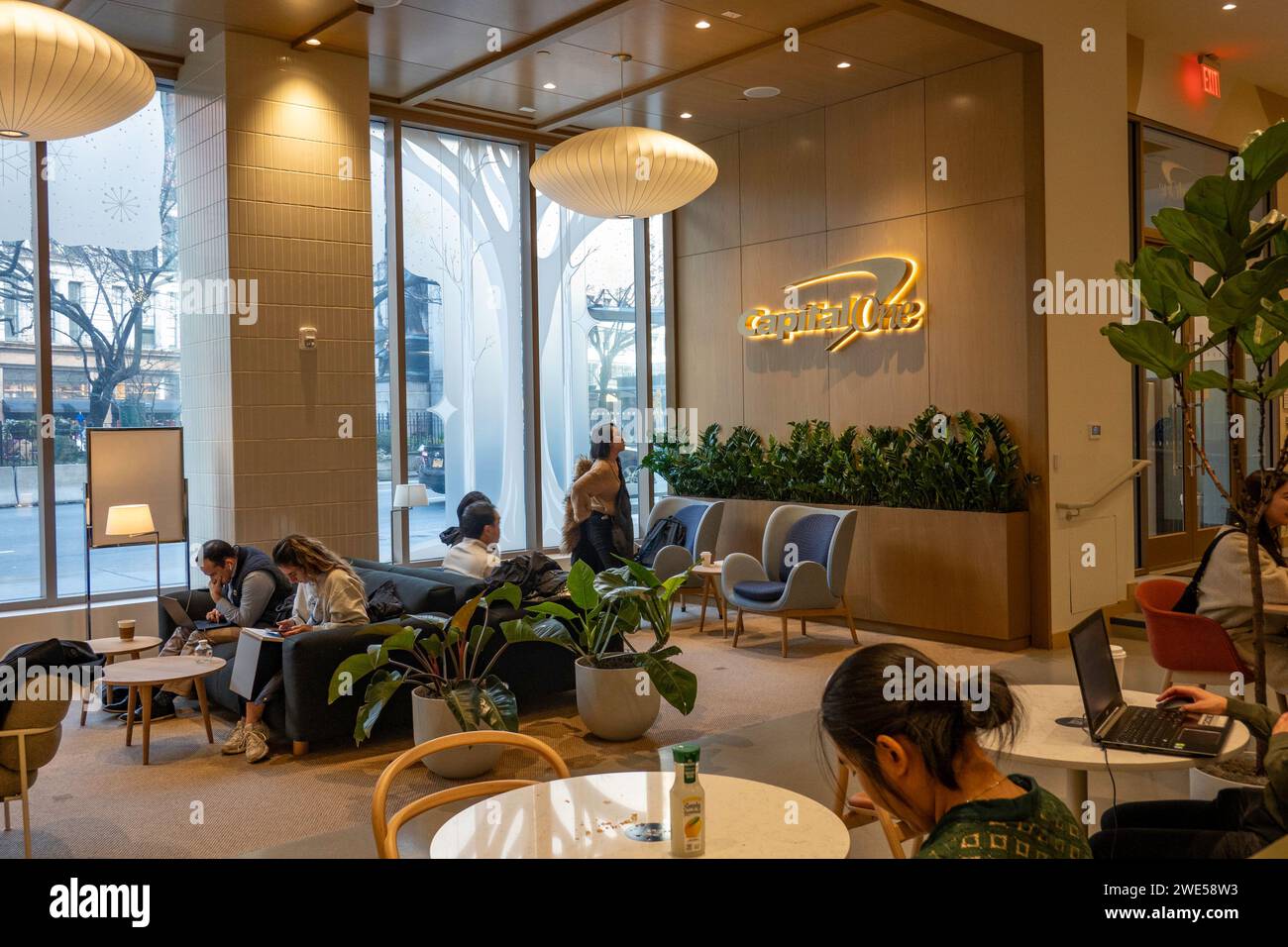 Capital One Cafes combine Banking with daily lifestyle, New York City ...