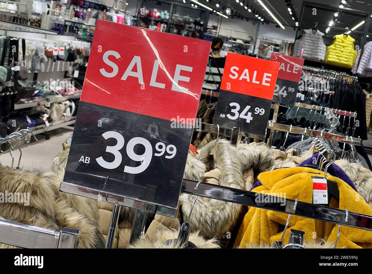 Preisschild einkaufen hi-res stock photography and images - Alamy