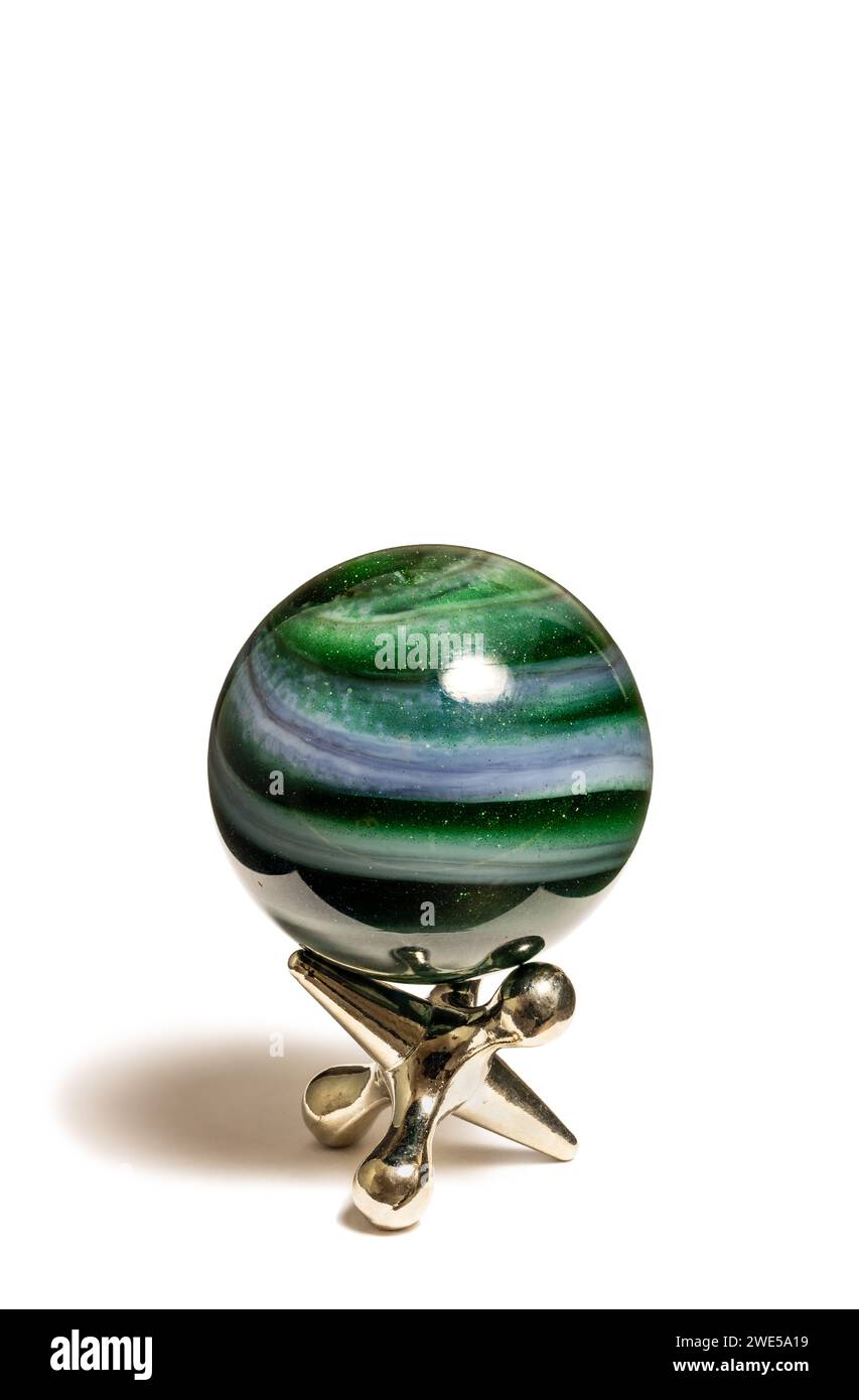 Green marble ball hi-res stock photography and images - Alamy
