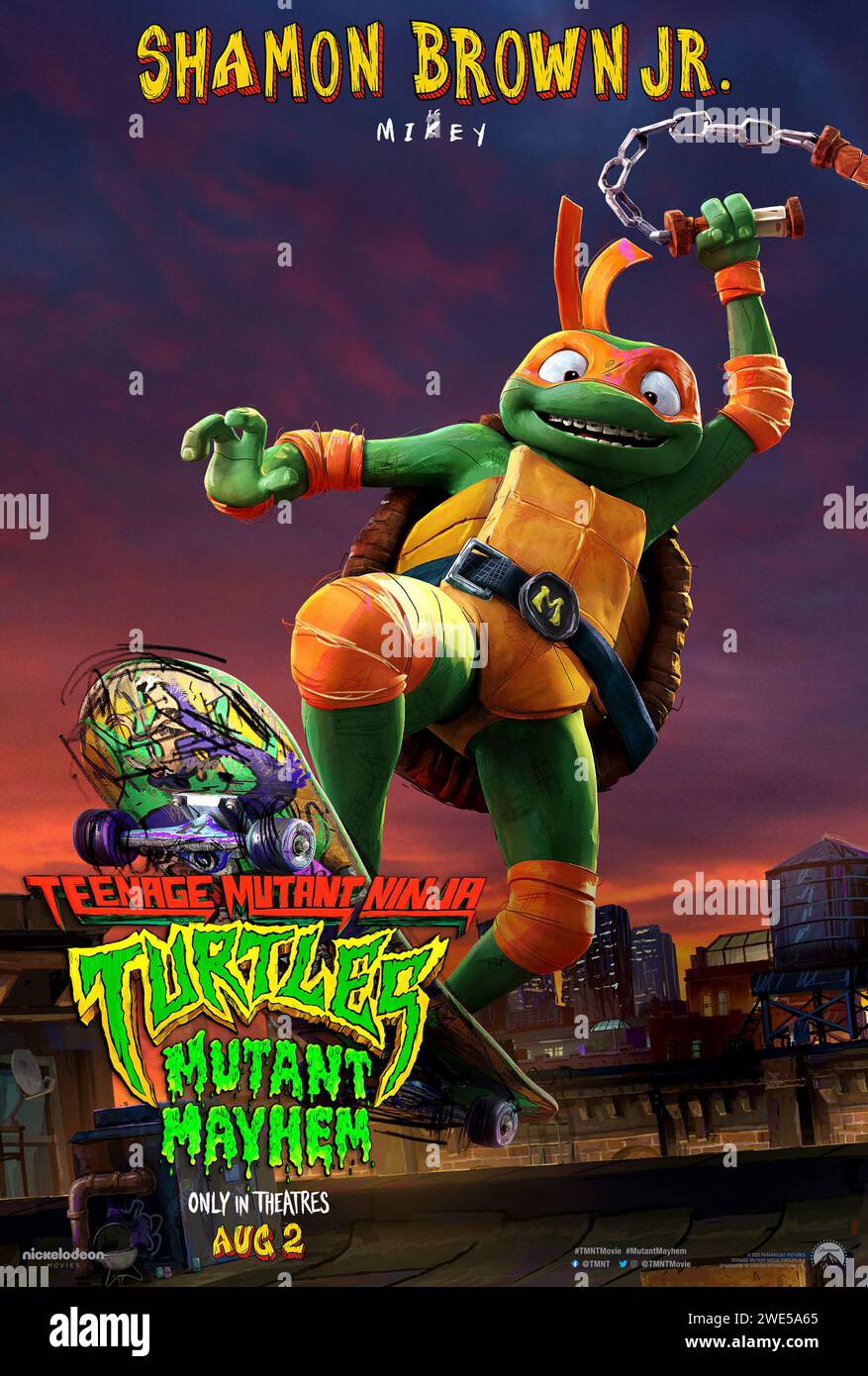 Tmnt 2022 Michelangelo Poster