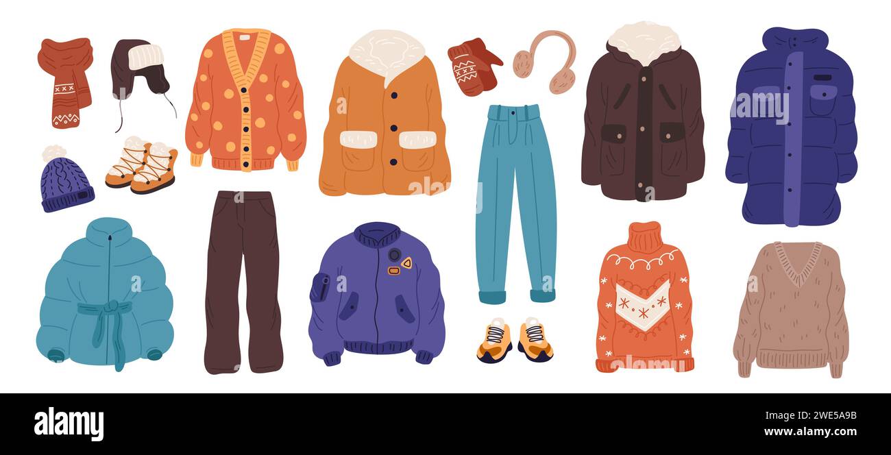 Hats and jackets Cut Out Stock Images & Pictures - Alamy