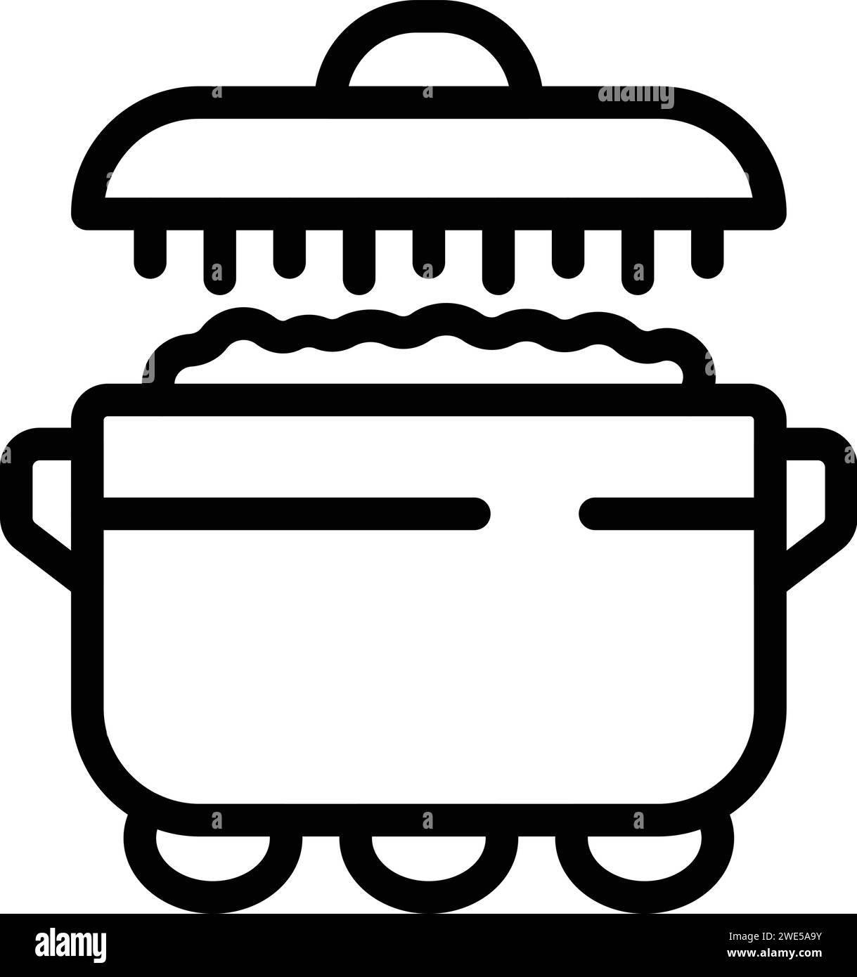 Shrimp cooking pot Cut Out Stock Images & Pictures - Alamy