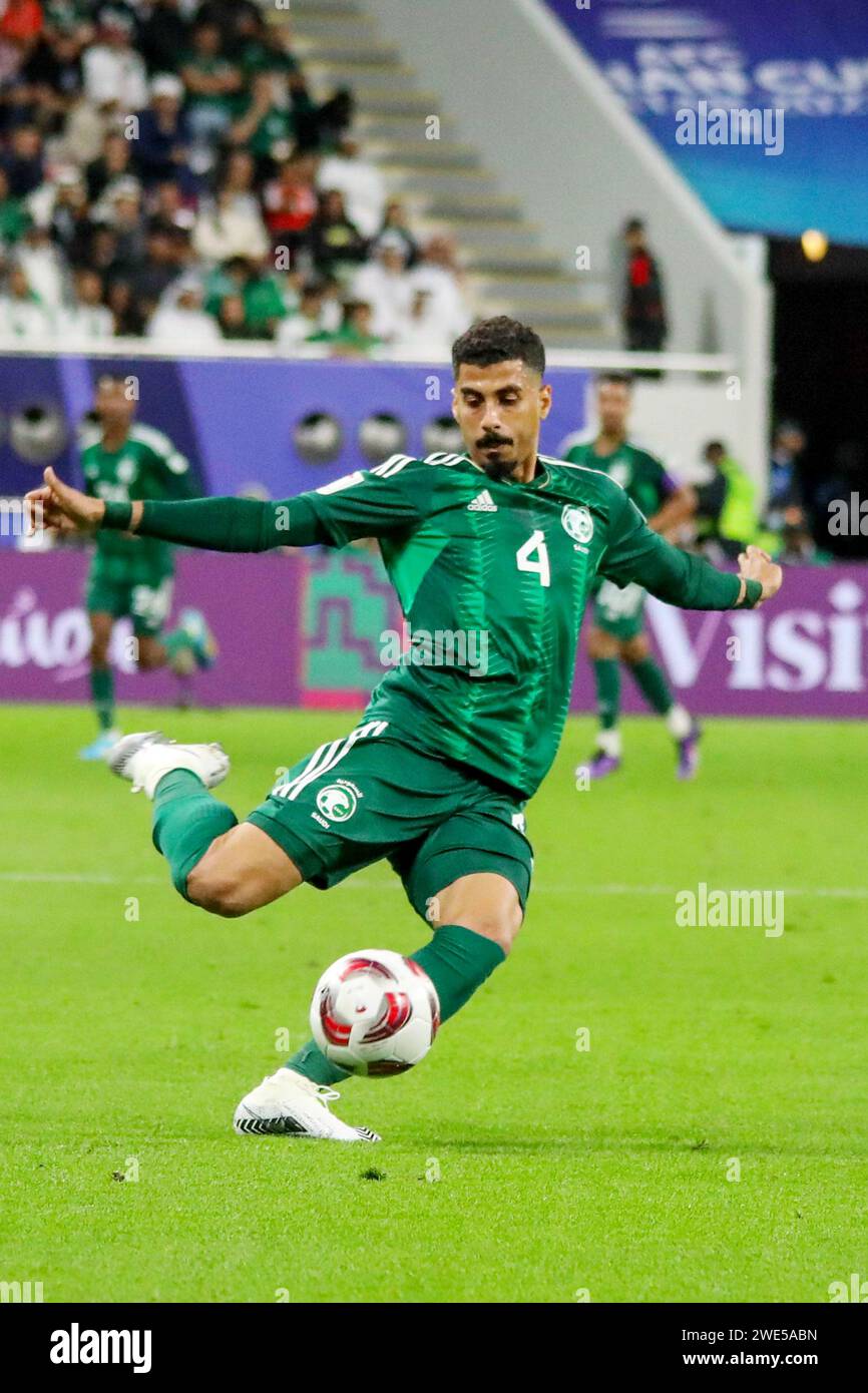 Ali Lajami of Saudi Arabia during the AFC Asian Cup, Qatar. , . at ...