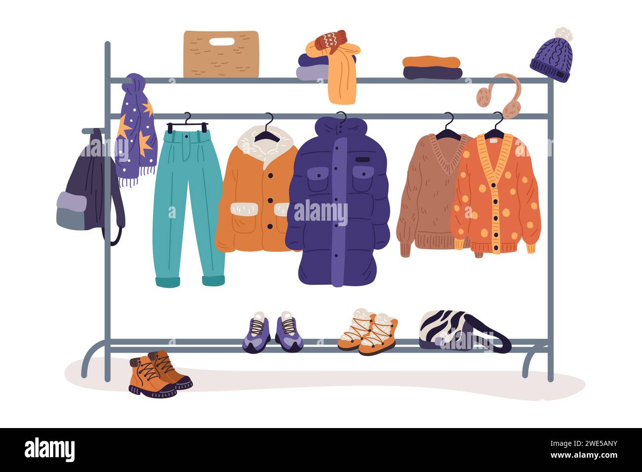 Winter racks Stock Vector Images - Alamy