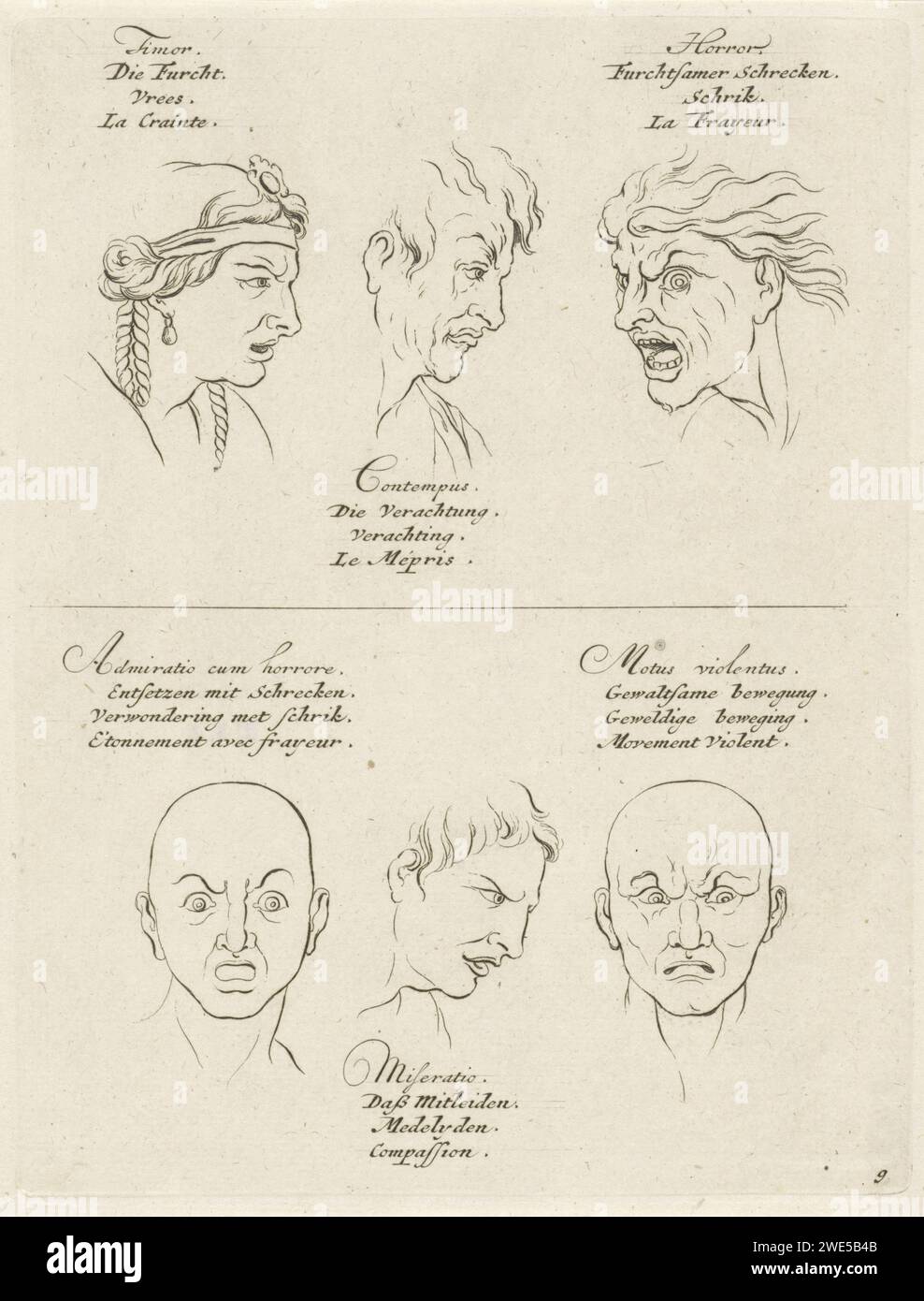 Feel expressions of fear, contempt, fright, wonder, pity and great ...