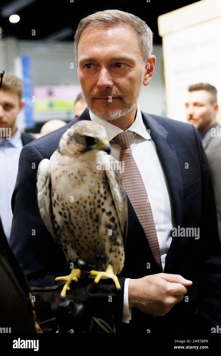Berlin, Germany. 23rd Jan, 2024. Christian Lindner, (FDP), Federal ...