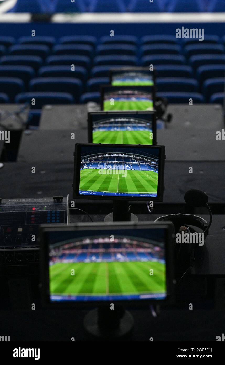 Football stadium seating hi-res stock photography and images - Alamy