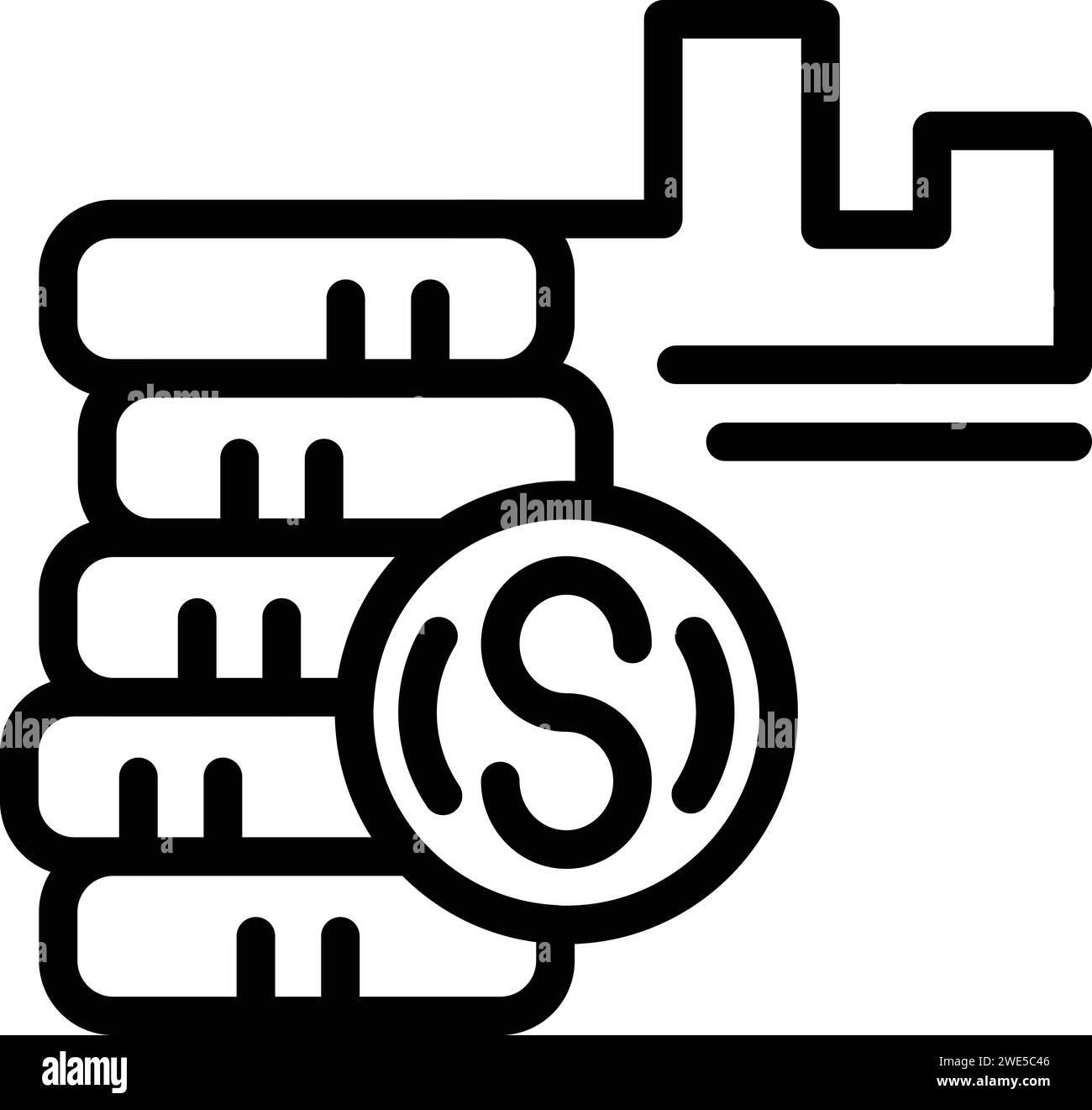 Virtual knowledge exchange Stock Vector Images - Alamy