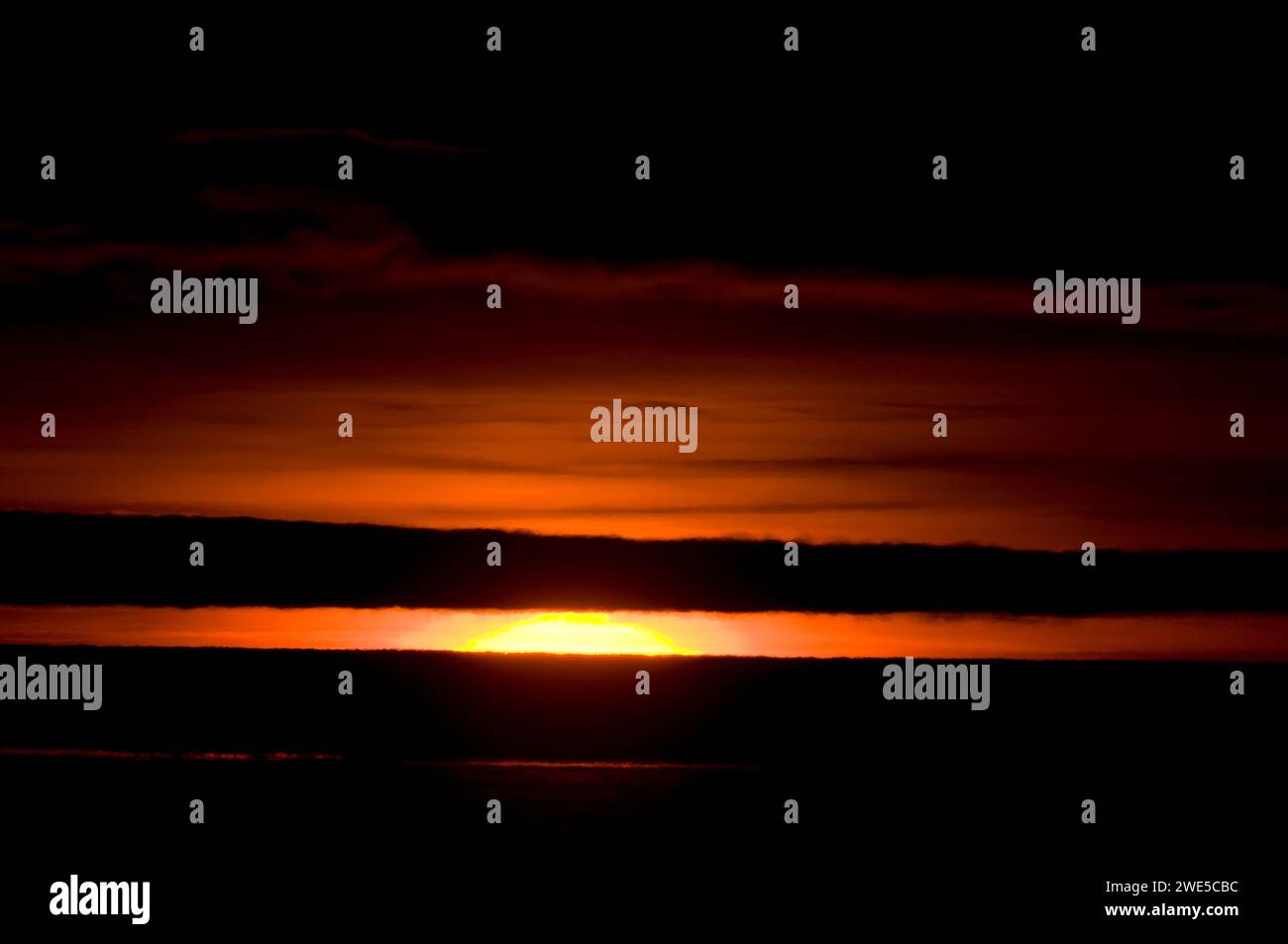 Fall Sunrise over the Beaufort sea and 1002 area of the ANWR Alaska ...