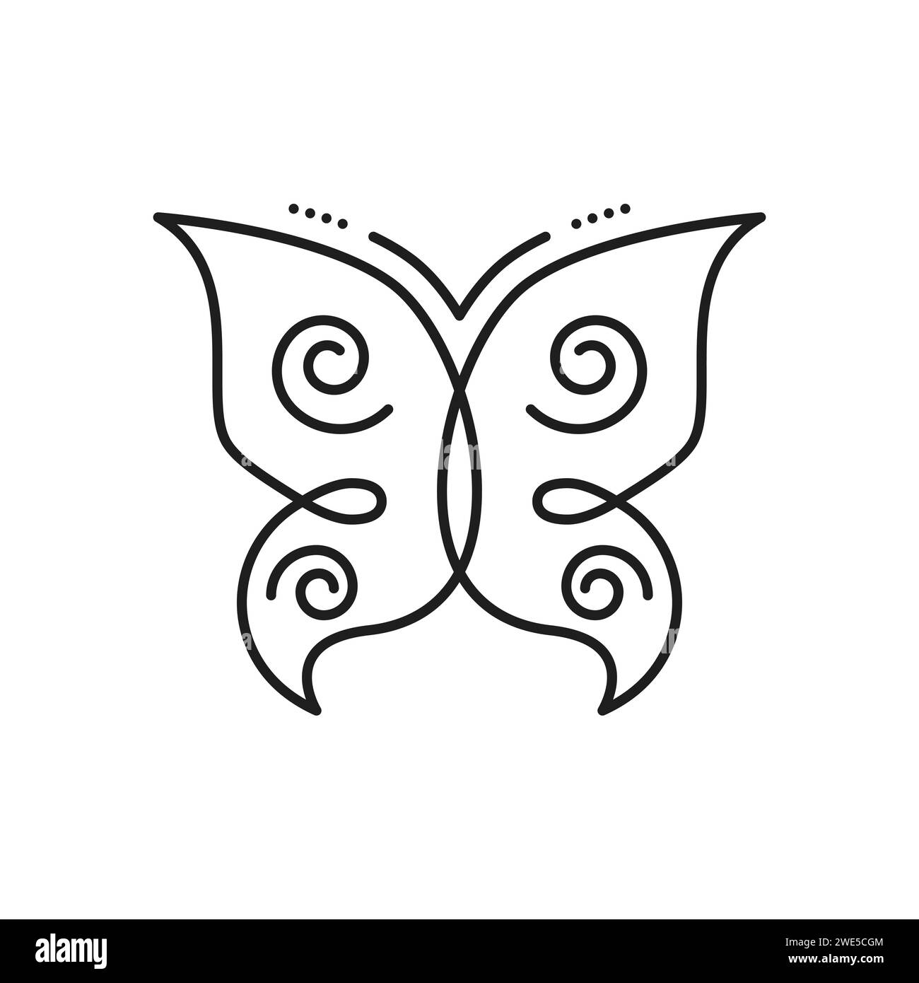 Curly wing Cut Out Stock Images & Pictures - Alamy