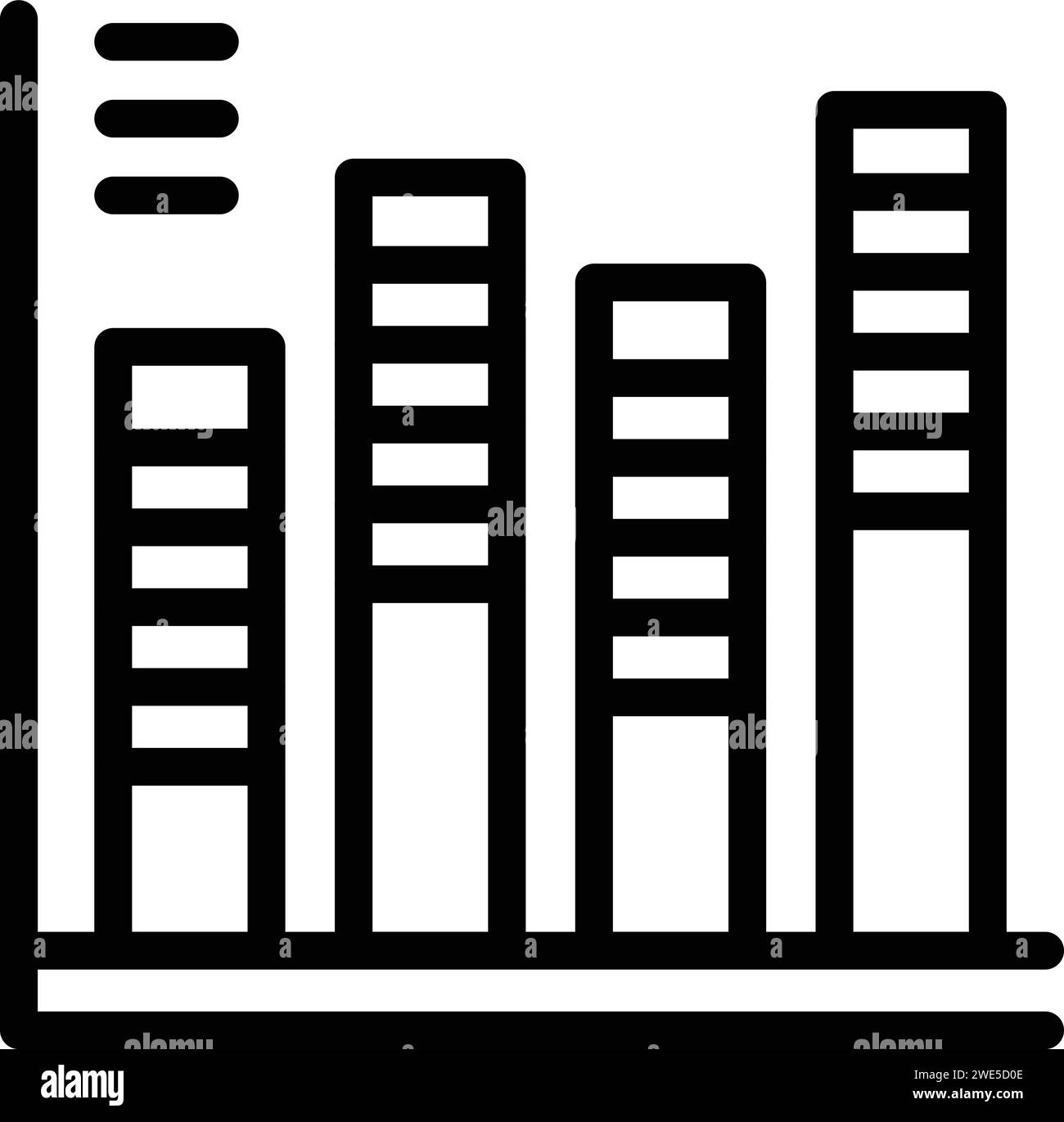 Training crypto graph icon outline vector. Digital training. Career ...