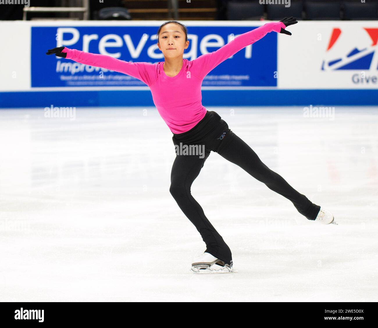 Columbus, Ohio, United States. 23rd January, 2024. Angela Shao ...