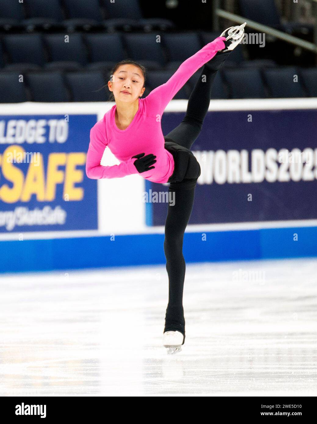 Columbus, Ohio, United States. 23rd January, 2024. Angela Shao ...