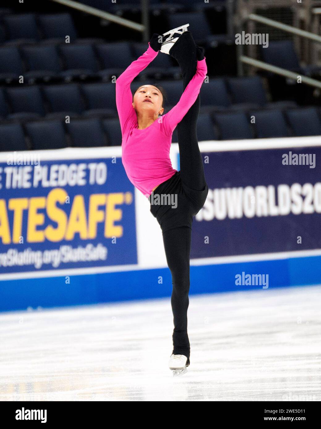 Columbus, Ohio, United States. 23rd January, 2024. Angela Shao ...