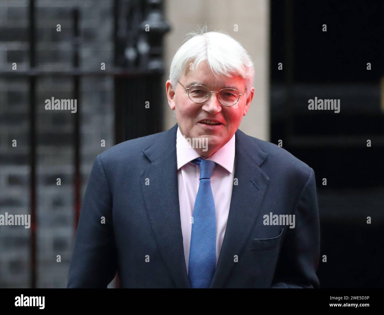 London, United Kingdom, 23 January 2024. Andrew Mitchell, Minister of ...