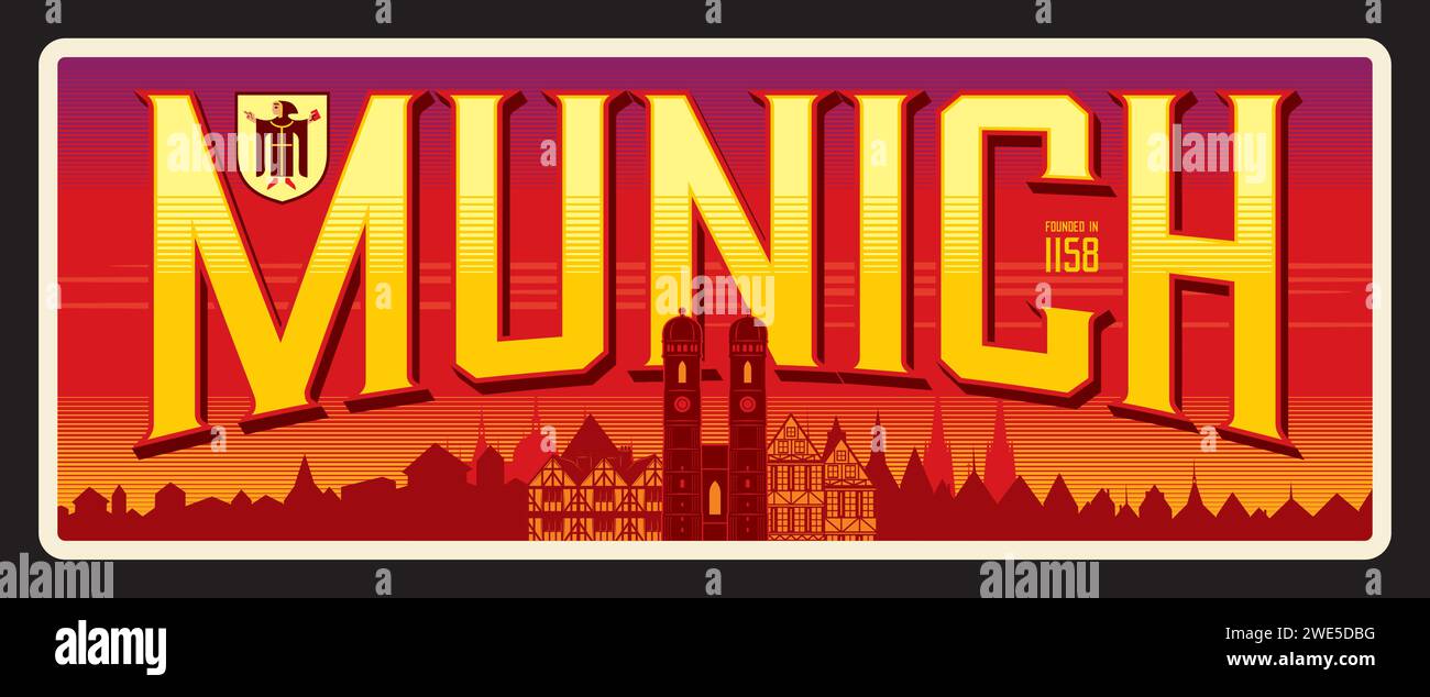 Vintage bavaria map Stock Vector Images - Alamy