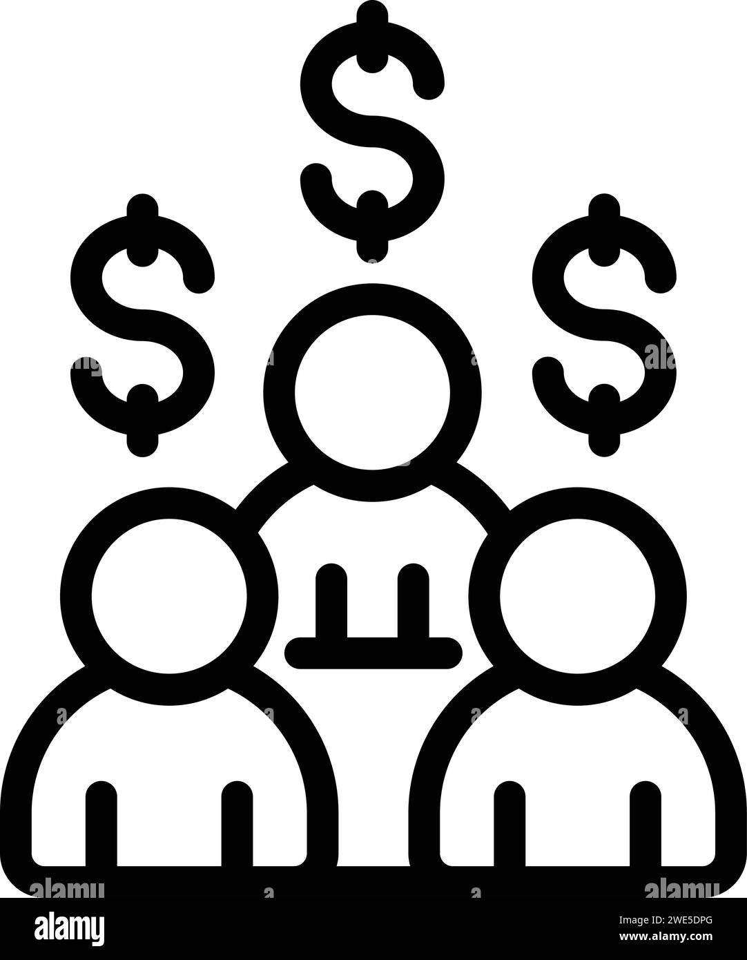 Trade school group icon outline vector. Training digital. Learn ...