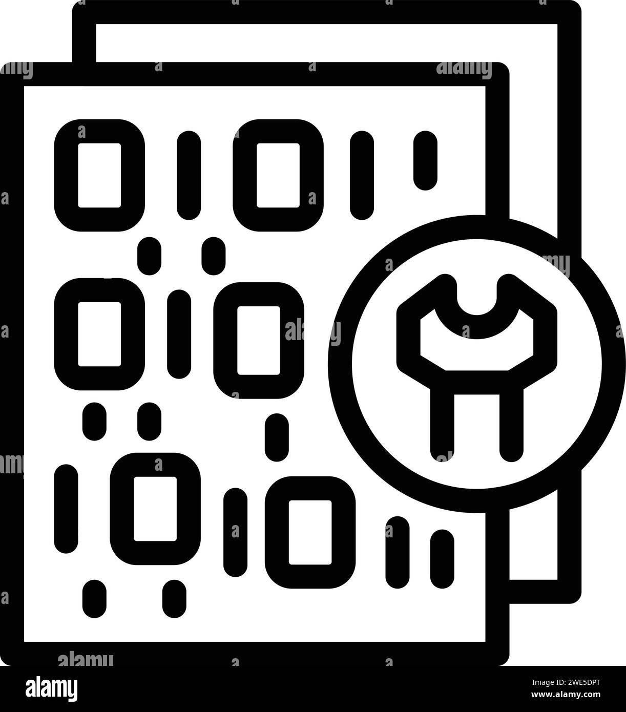 Broken infrastructure Stock Vector Images - Alamy