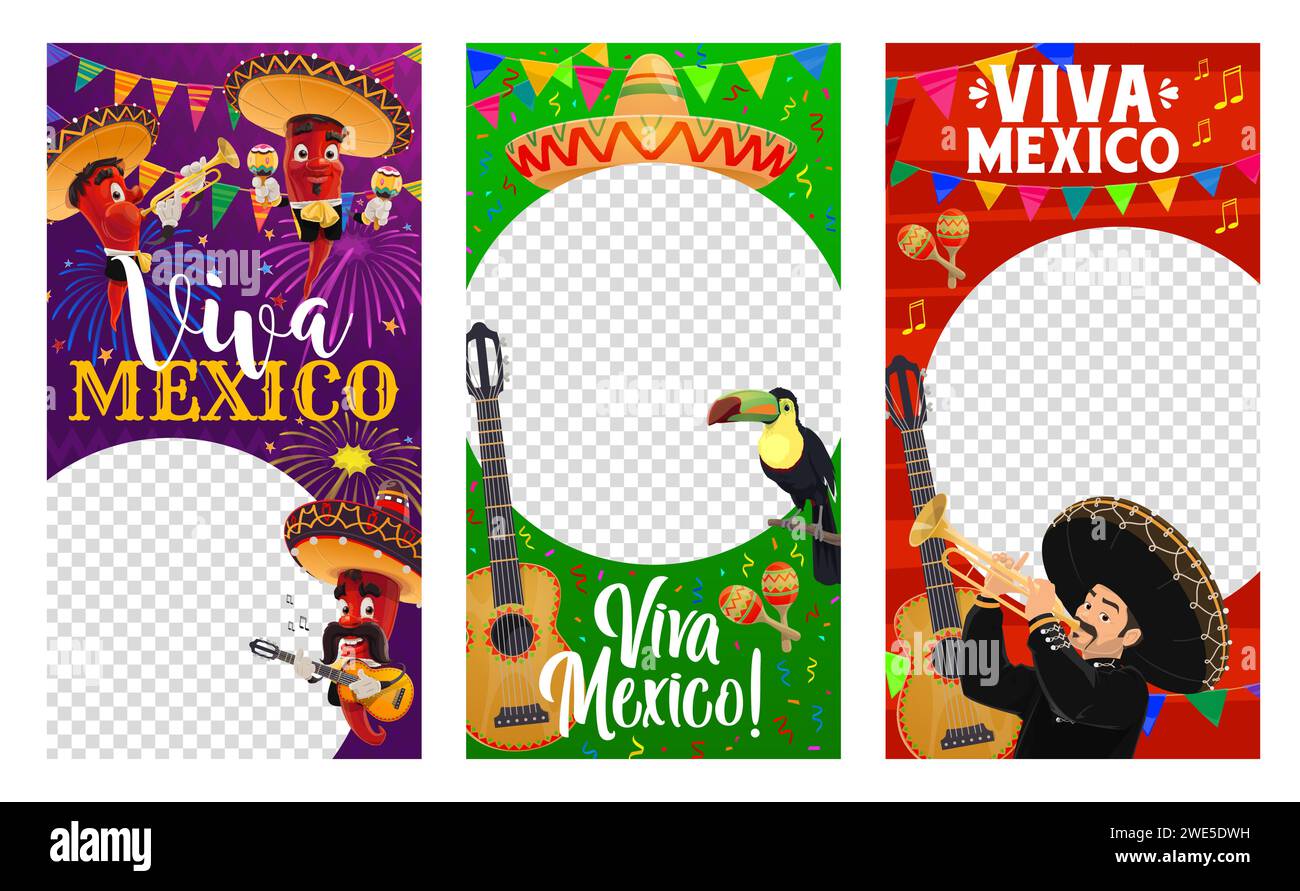 Viva Mexico social media templates for Mexican independence day holiday ...