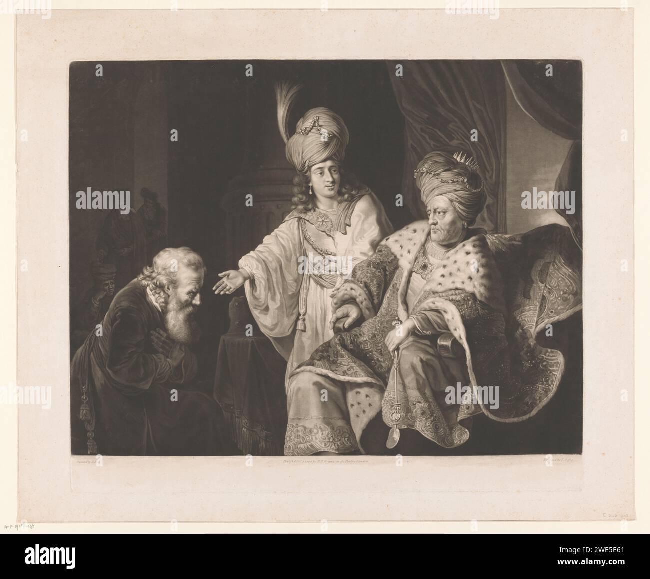 Jozef introduces his father to Pharaoh, Thomas Gosse, After Ferdinand ...