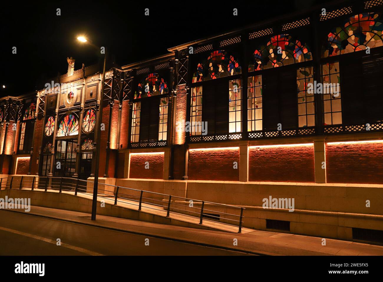 Day and night historic buildings in the medieval city Salamanca, Spain Stock Photo - Alamy