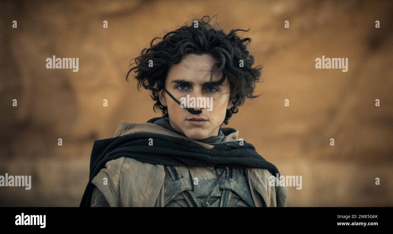 Dune Part Two Timothee Chalamet Stock Photo - Alamy