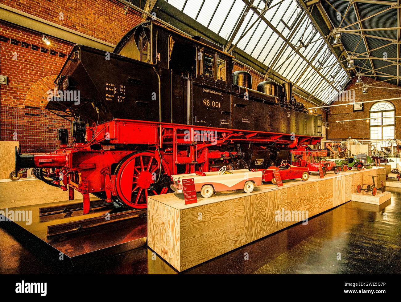 Chemnitz Industrial Museum: Class 98.0 steam locomotive of the Royal ...