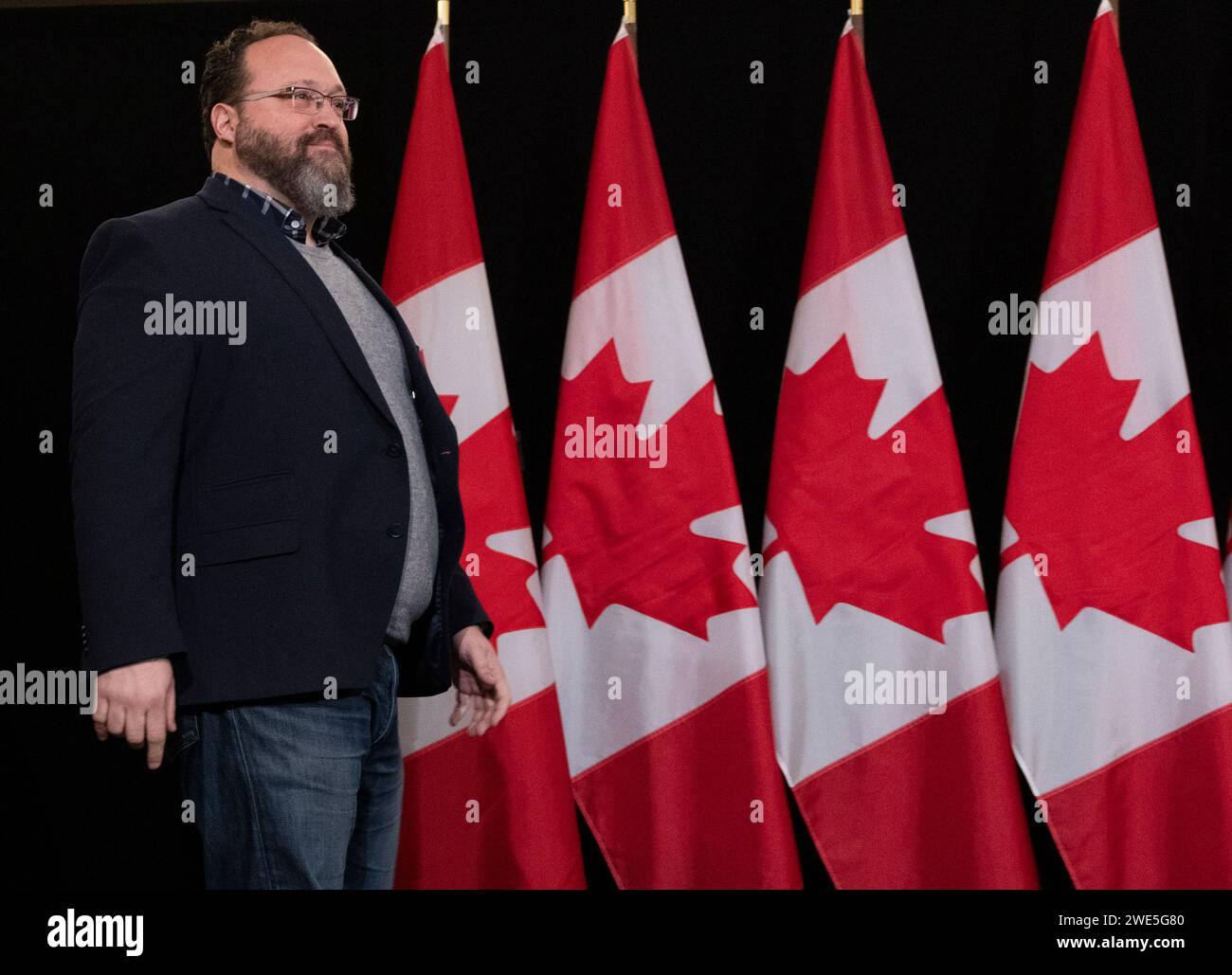 Montreal, Canada. 23rd Jan, 2024. President of the Automotive Parts ...