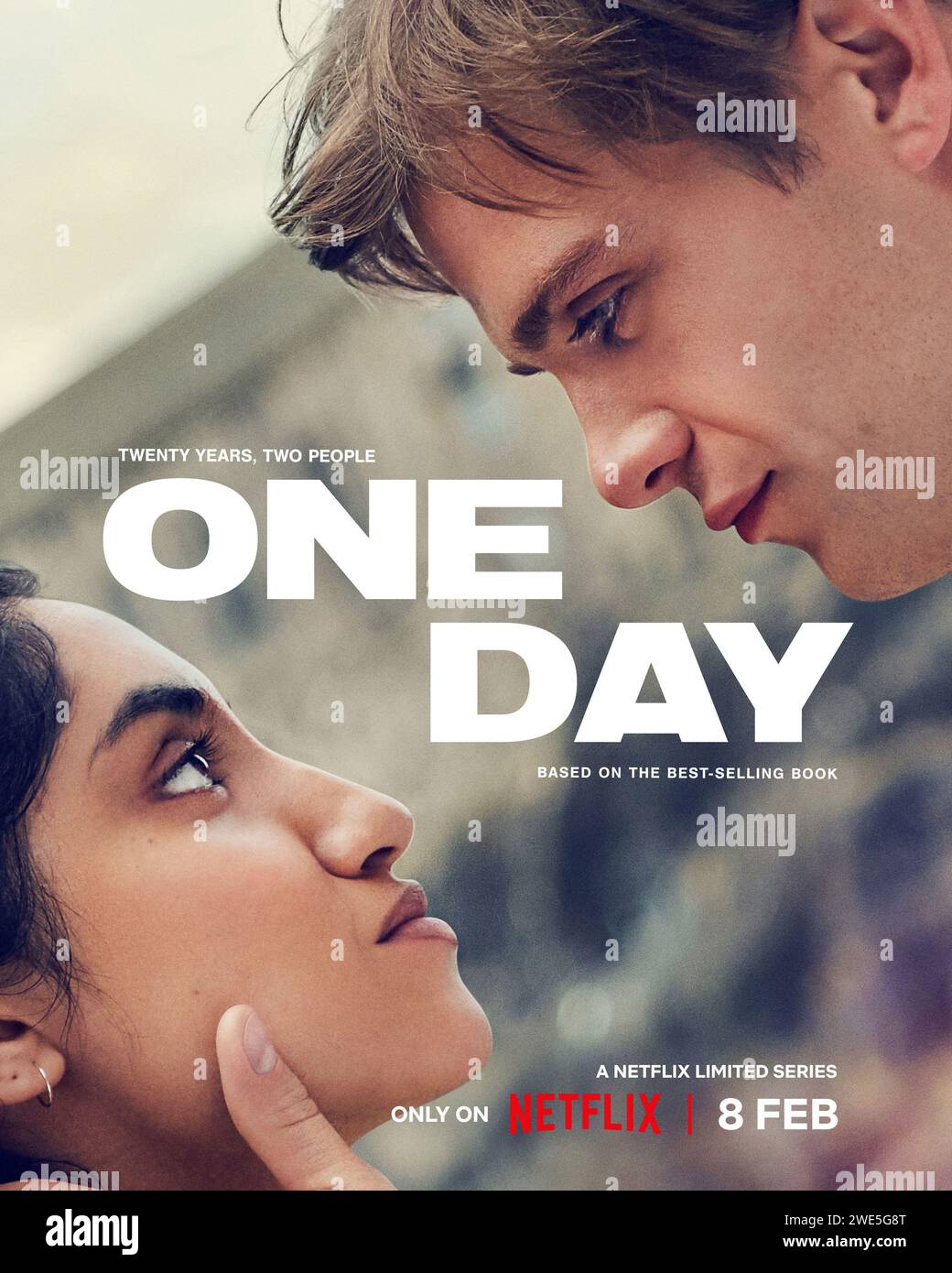 One Day poster Ambika Mod & Leo Woodall Stock Photo - Alamy