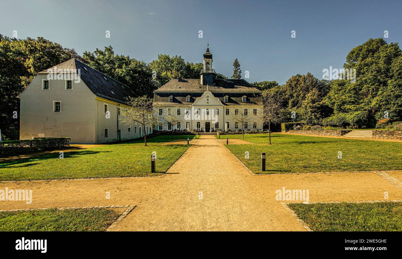 Park and baroque castle Rabenstein (1776), since 2012 Hotel Schloss ...