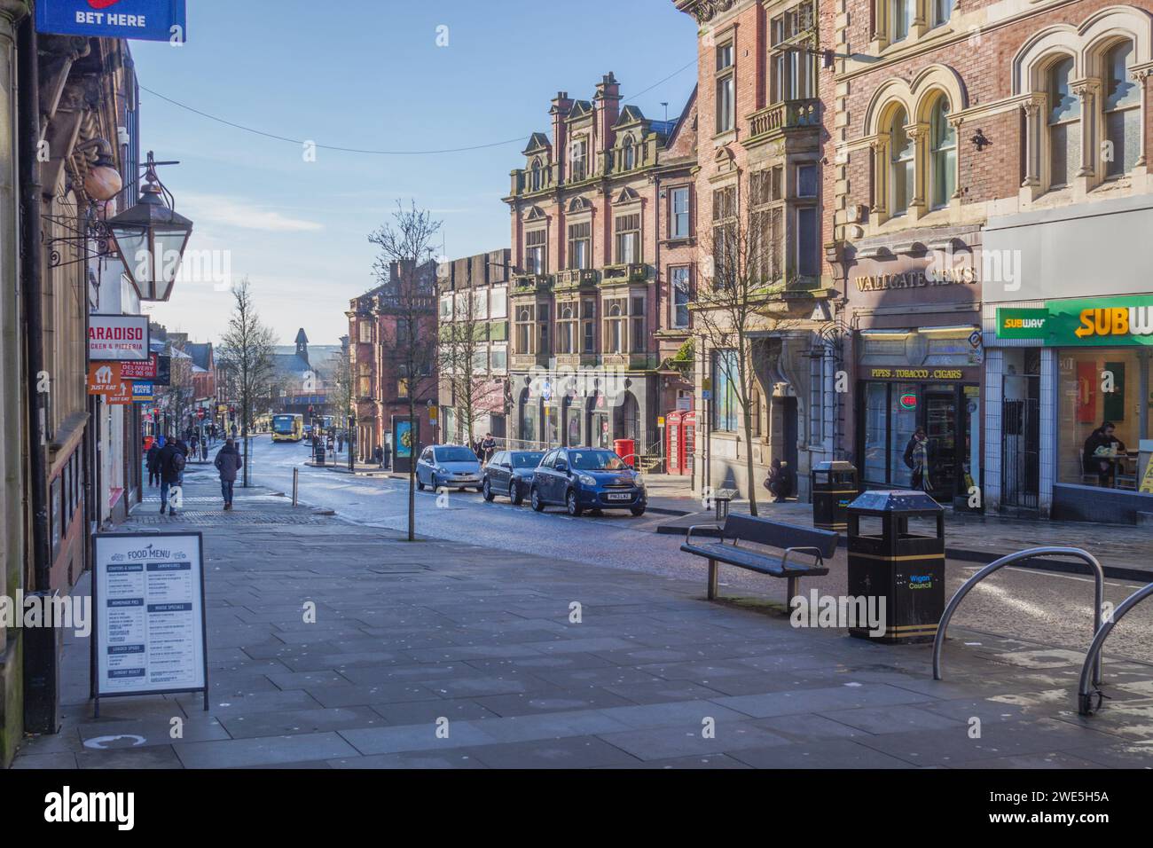 Wigan parish church hi-res stock photography and images - Alamy