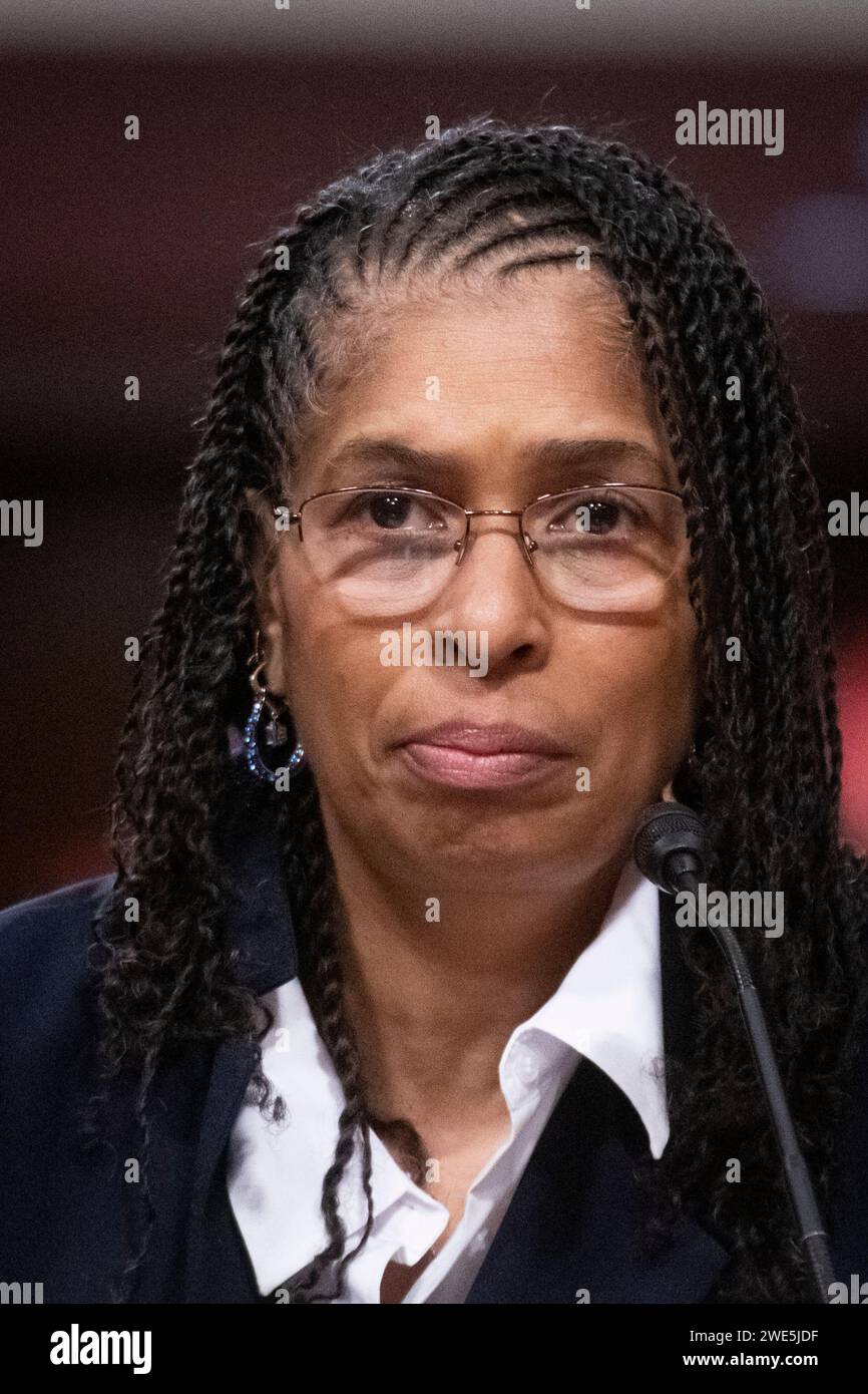 Washington, United States Of America. 23rd Jan, 2024. Aprille Joy ...