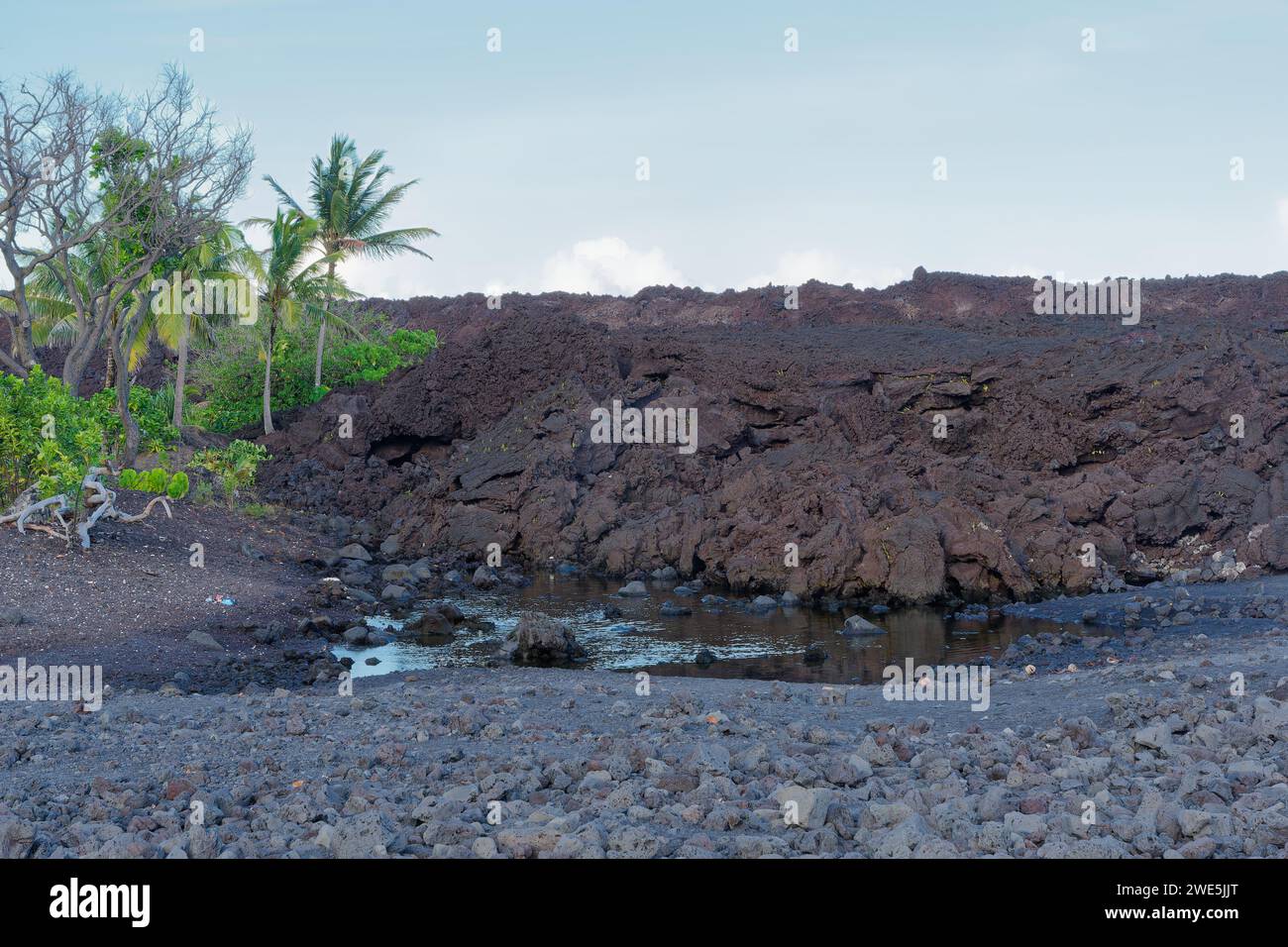 A Pohoiki Hot Springs on the Big Island of Hawaii Stock Photo - Alamy