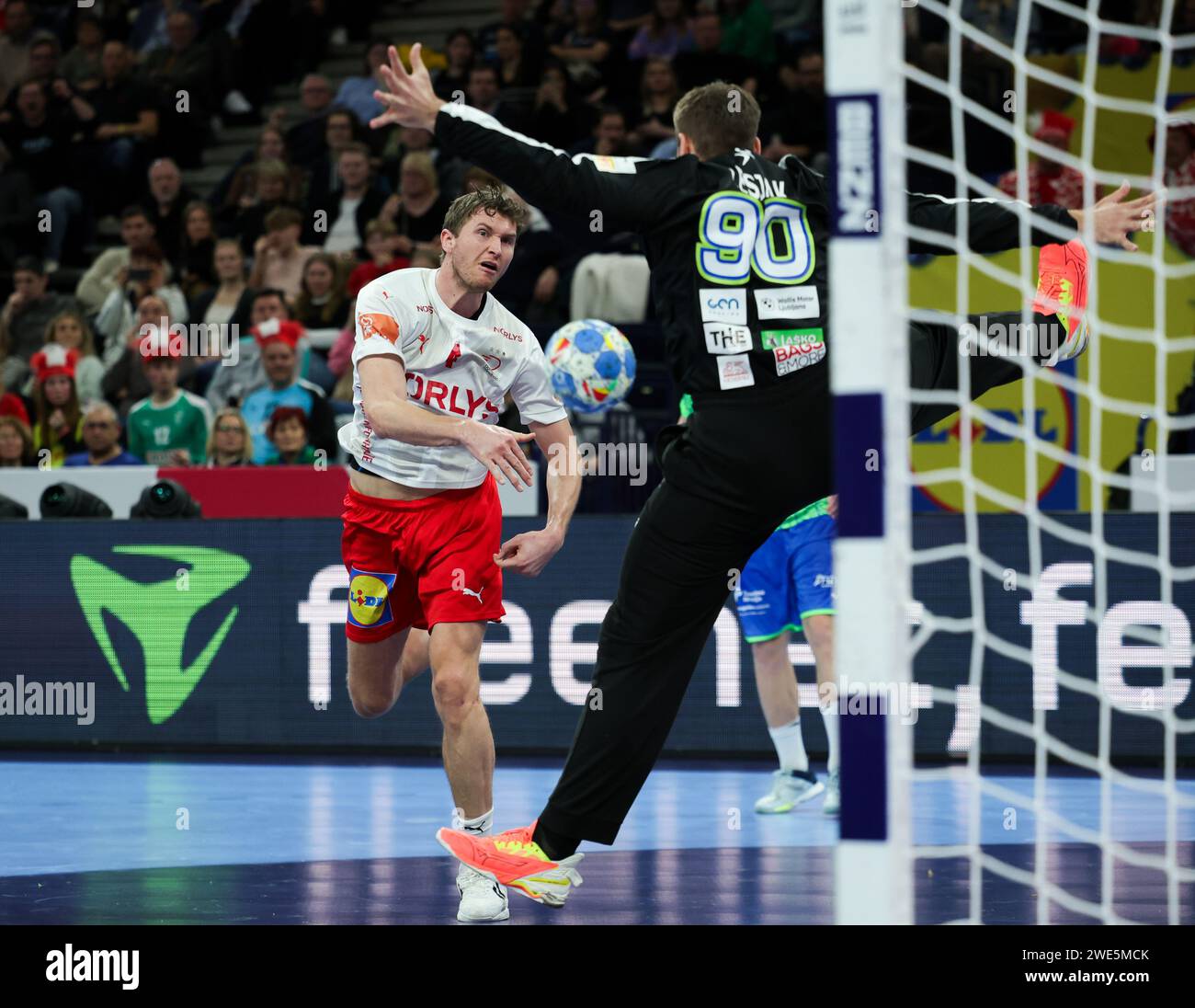 Hamburg, Germany. 23rd Jan, 2024. Handball: European Championship ...