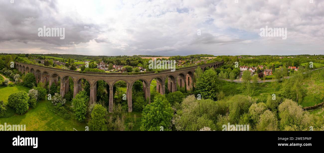 Chappel viaduct train hi-res stock photography and images - Alamy