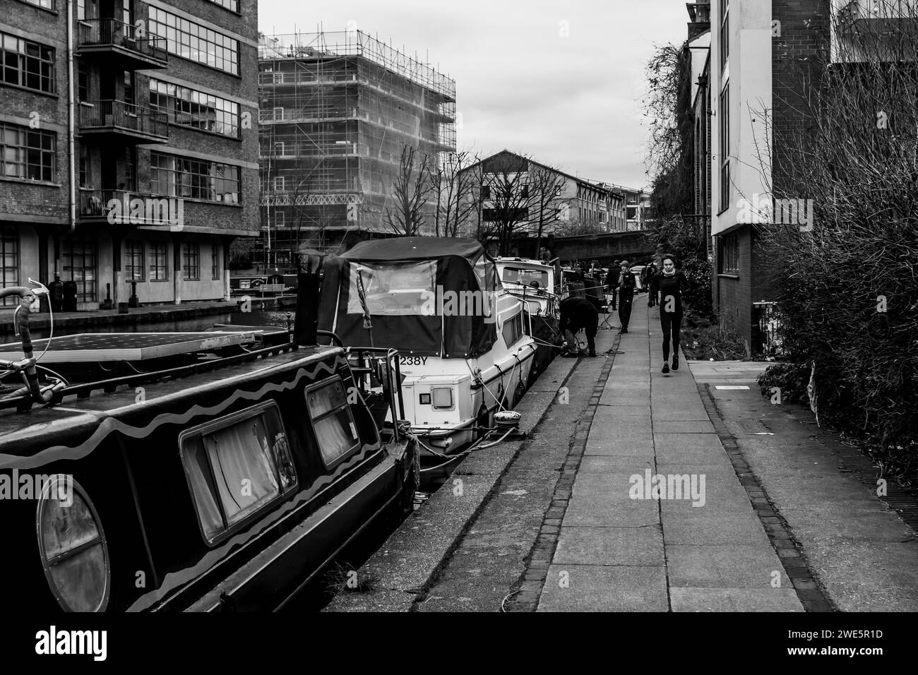London City Road lock Stock Photo - Alamy