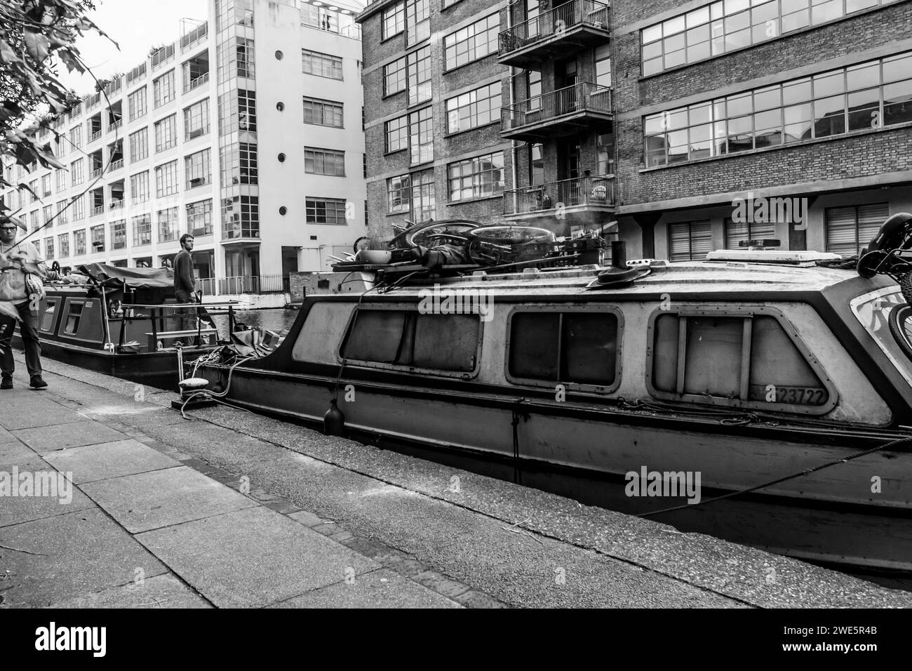London City Road lock Stock Photo - Alamy