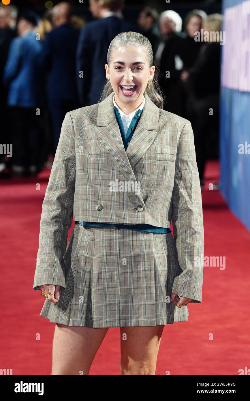 Harriet Rose arriving for a gala screening of All of Us Strangers at ...