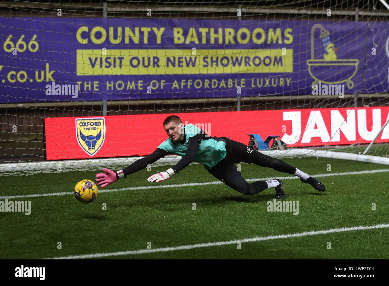 Rogan Ravenhill of Barnsley in the pregame warmup session during the ...